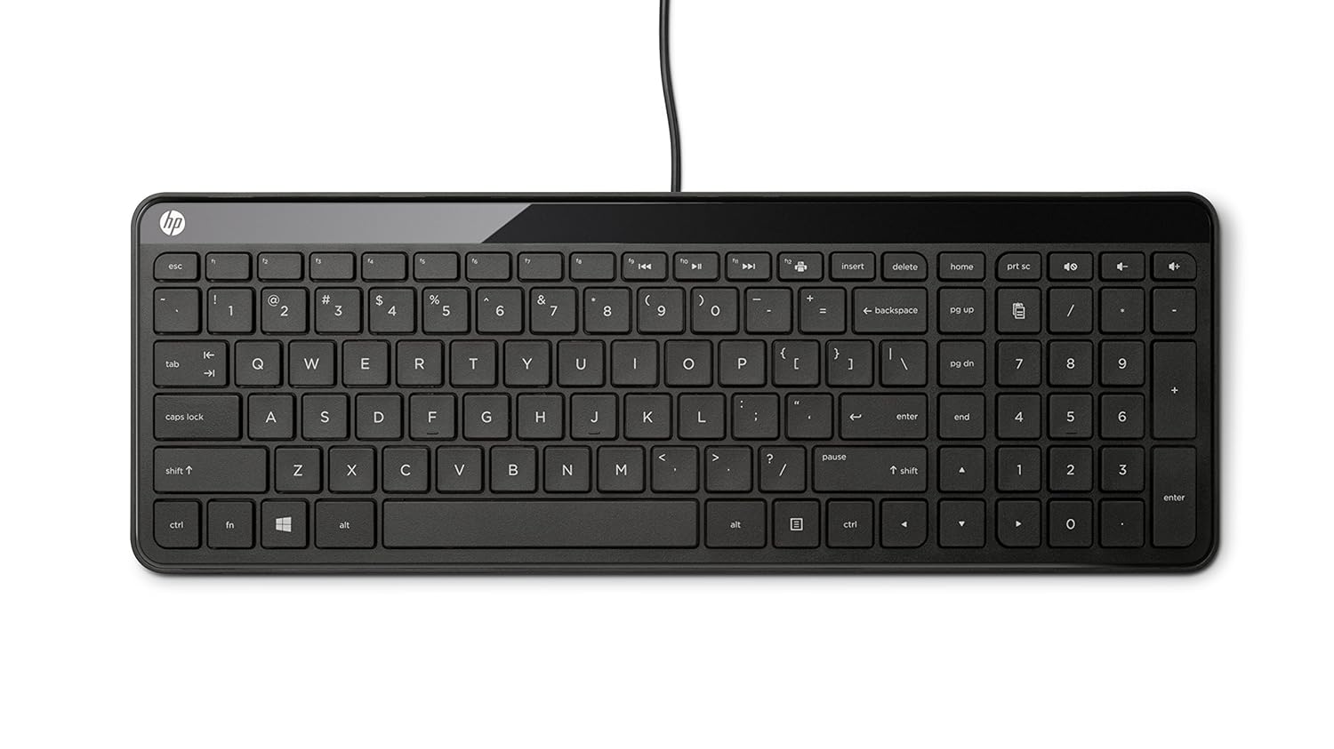 HP K3010 USB QWERTY Inglés Negro - Teclado (USB, Oficina, QWERTY ...