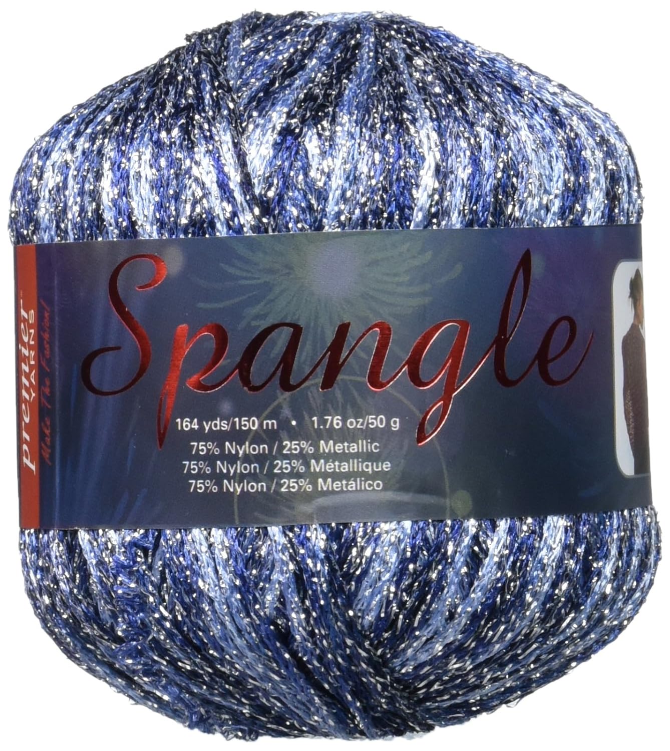 Yarn Silver Sunshine Premier Yarns Spangle Yarn Home