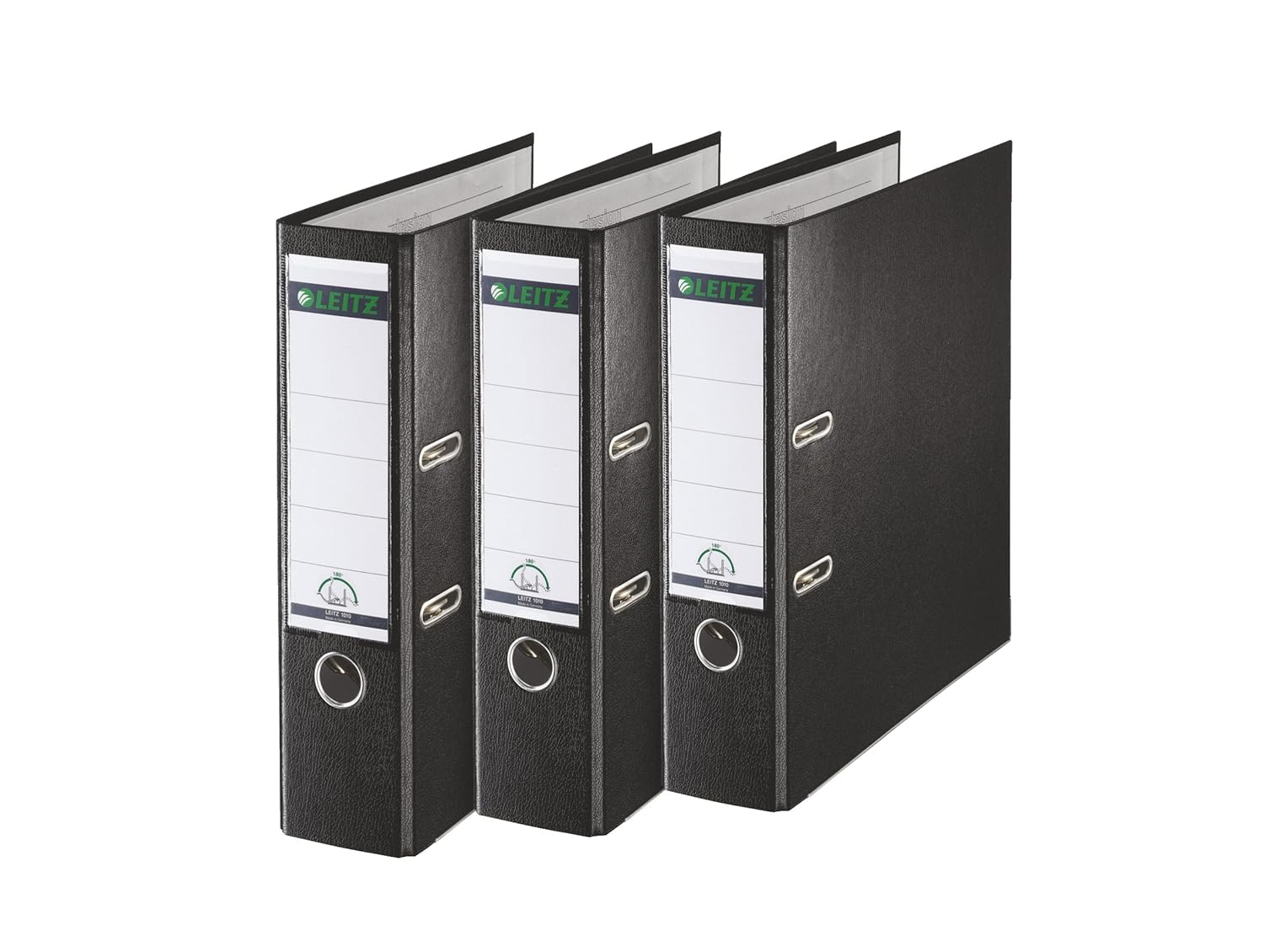 Büromaterial Leitz 1080-95 Standard Ordner A4 80mm schwarz Bürobedarf ...