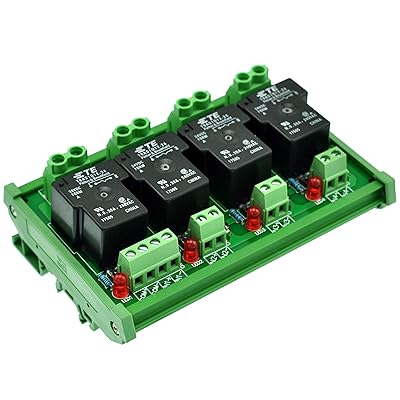 CZH-Labs DIN Rail Mount 24V Passive 4 SPST-NO 30Amp Nepal | Ubuy