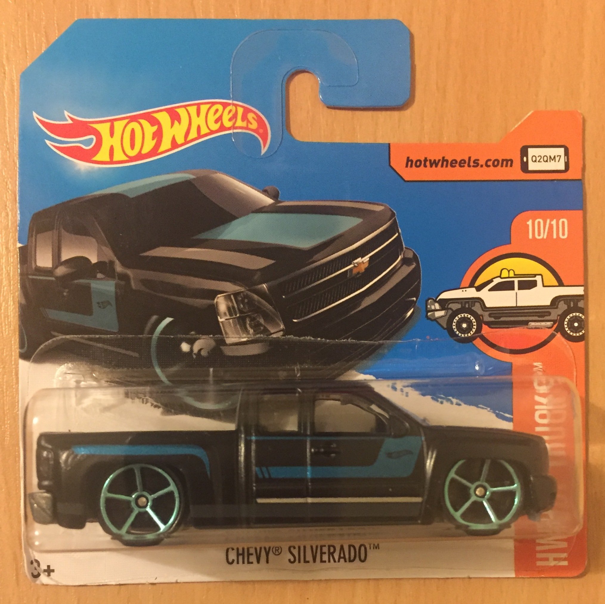 Buy CHEVY SILVERADO Hot Wheels Chevy Silverado in Black 2007 First ...
