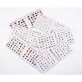 Amazon.com : 720 Bindi Count Multi Color Multi Size Polka Dots Indian ...