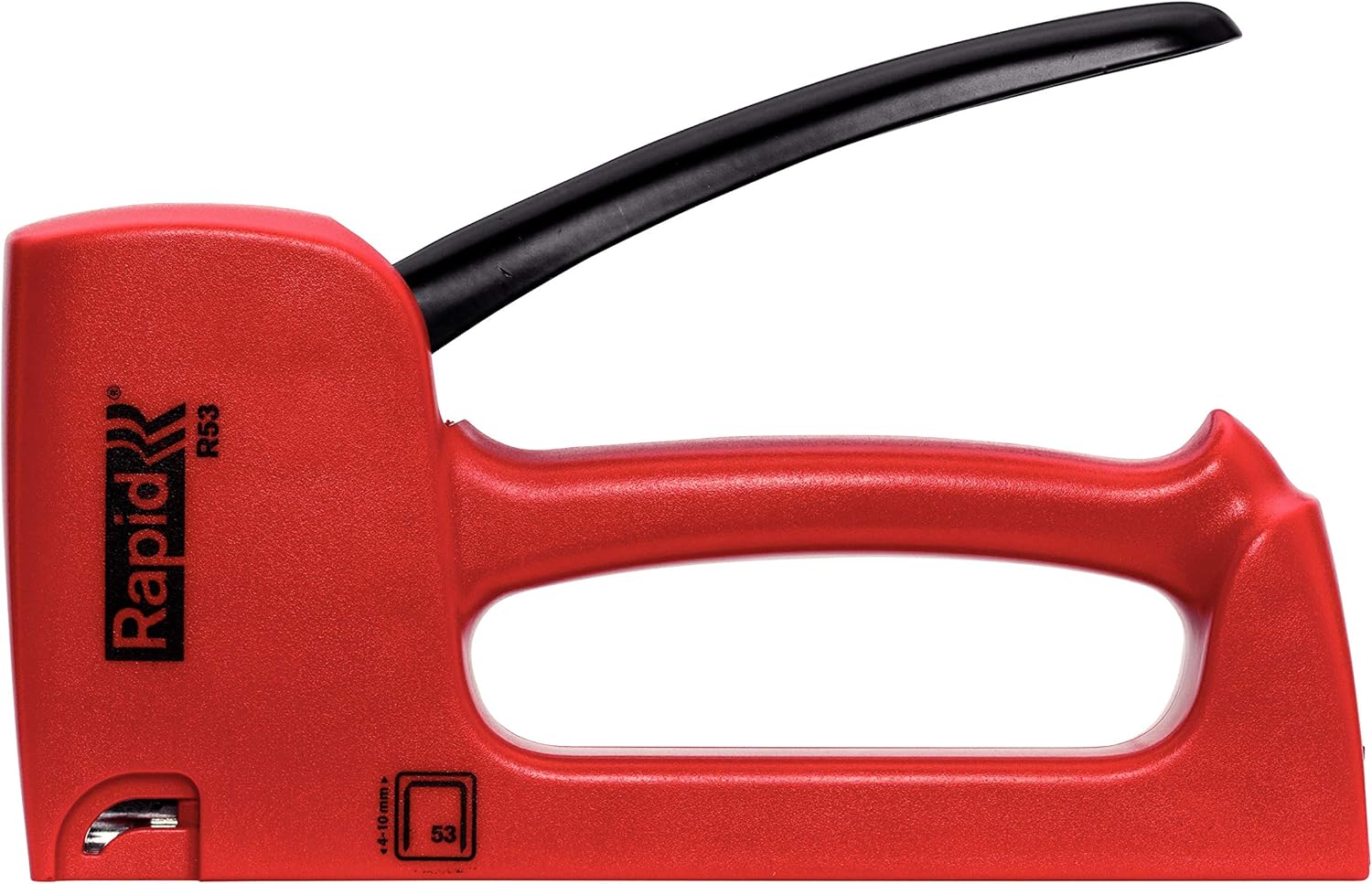 Rapid 20443802 “R53 Ergonomic” Staple Gun, Red/Black – BigaMart