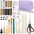 Amazon.com: 65 Pcs Book Binding Kits Book Binding Materials Bone Folder Tool Bookbinding ...