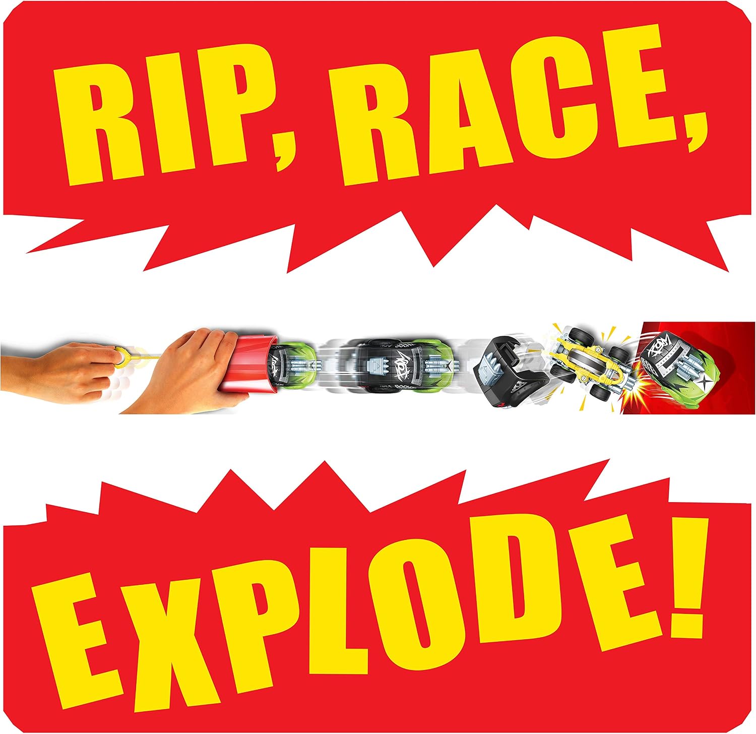 Boom City Racers Duo Pack – Rip, Race, Explode Collectable Toy Car Game ...