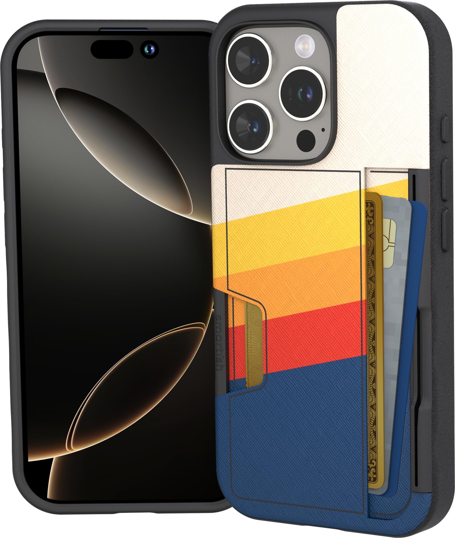 Smartish® iPhone 16 Pro Wallet Case - Wallet Slayer Vol. 2 [Slim ...