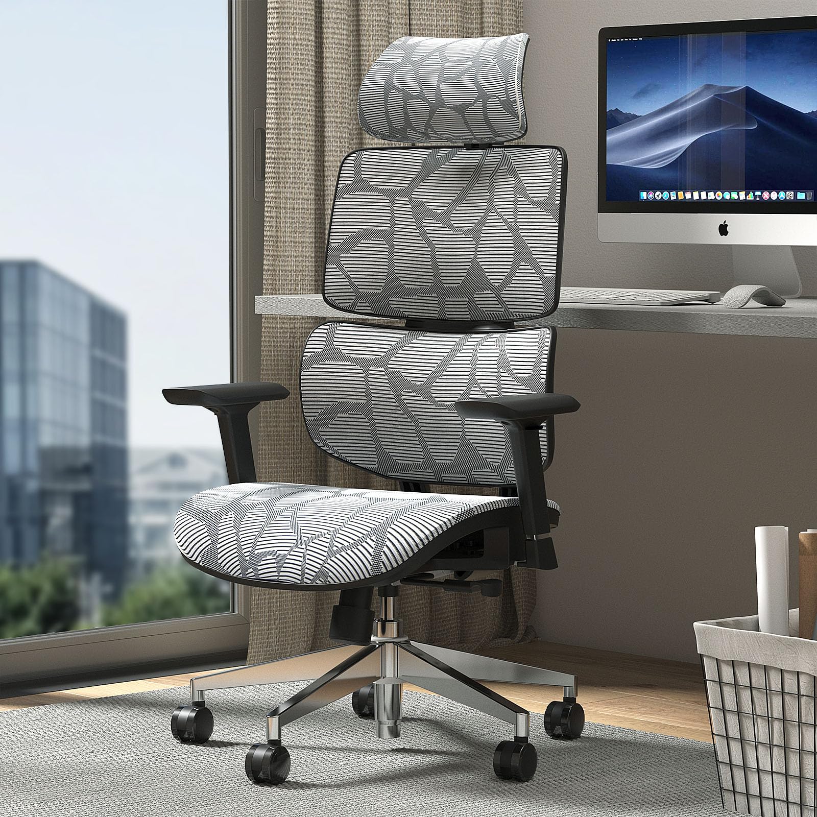 Mua Ergonomic Office Desk Chair, High Back Desk Chair with Lumbar ...