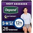Amazon.com: Depend Night Defense Adult Incontinence Underwear for Men ...