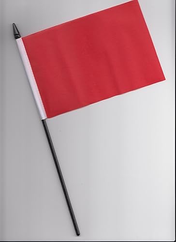 Plain Red Flag 5'x3': Amazon.co.uk: Garden & Outdoors