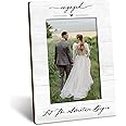 Amazon.com - DUXMNAMG Engagement 4x6 Picture Frame, Engagement Gifts ...