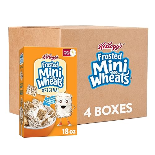 Frosted Mini-Wheats Breakfast Cereal, Kids Cereal, Family Breakfast ...