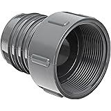 Spears 1436 Series PVC Tube Fitting, Adapter, Schedule 40, Gray, 1" Barbed x NPT Male, Pipe ...