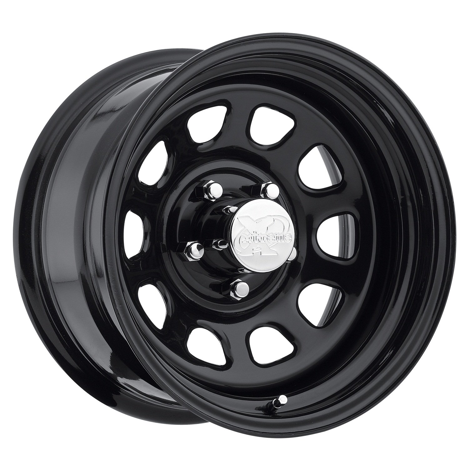 Pro Comp Steel Wheels Series 51 Wheel with Gloss Black Finish (15x8 ...