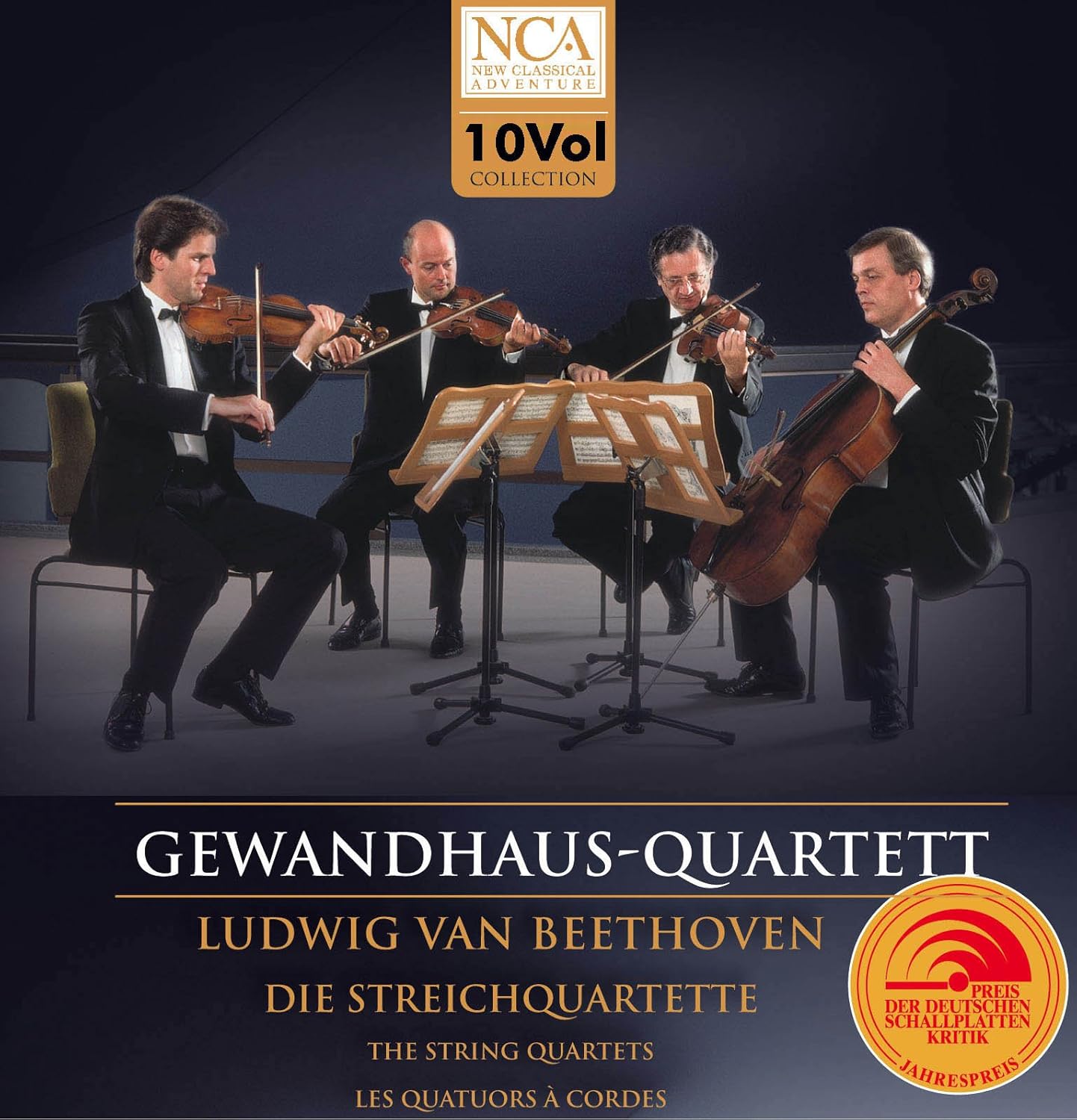 Ludwig van Beethoven, Gewandhaus-Quartett - Beethoven: The String Quartets, The Gewandhaus ...