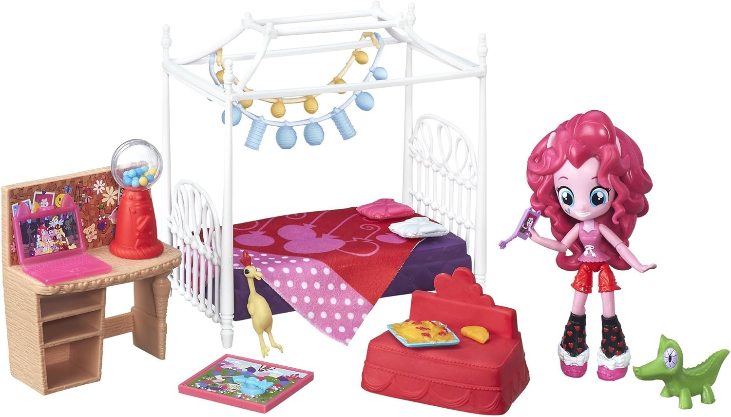 My Little Pony Doll Mini Equestria Girls Pinkie Pie Dormitorio para ...
