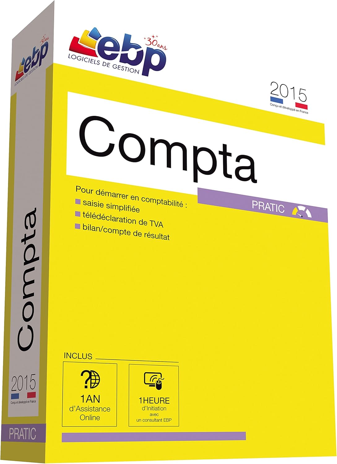 EBP Compta Pratic 2015 + VIP: Amazon.fr: Logiciels