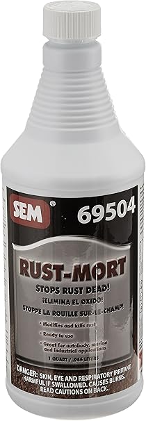 SEM 69504 Rust Mort - 1 Quart: Amazon.ca: Automotive