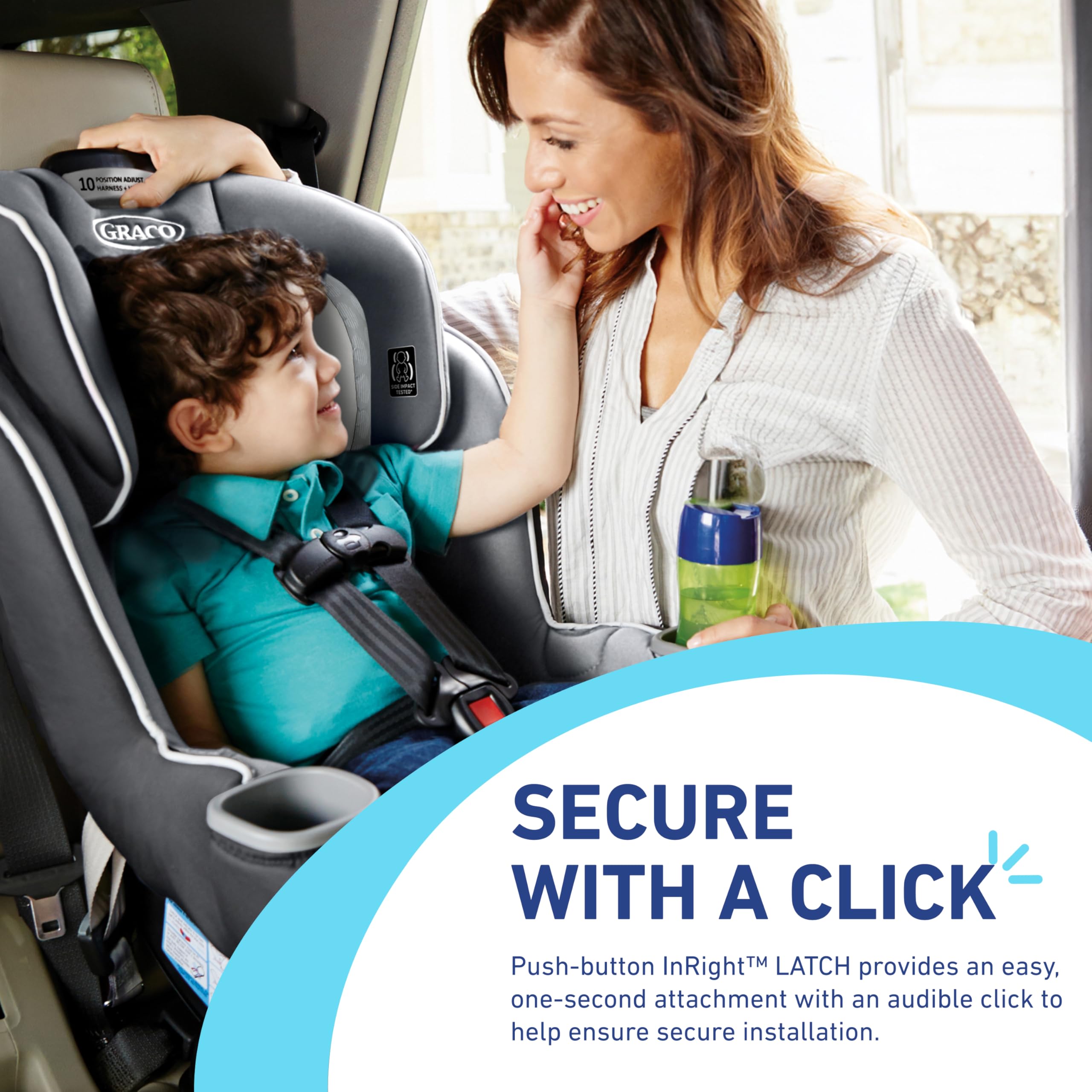 Mua Graco Extend2Fit Convertible Baby Car Seat, Rear and Forward Facing ...