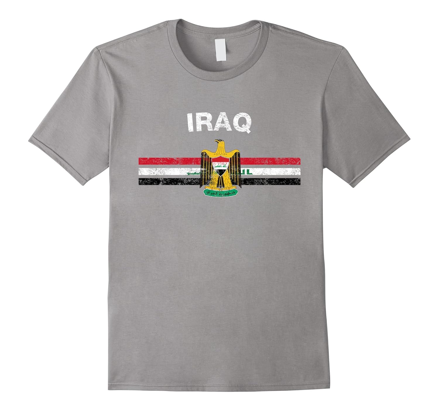 Iraqi Flag Shirt – Iraqi Emblem & Iraq Flag Shirt