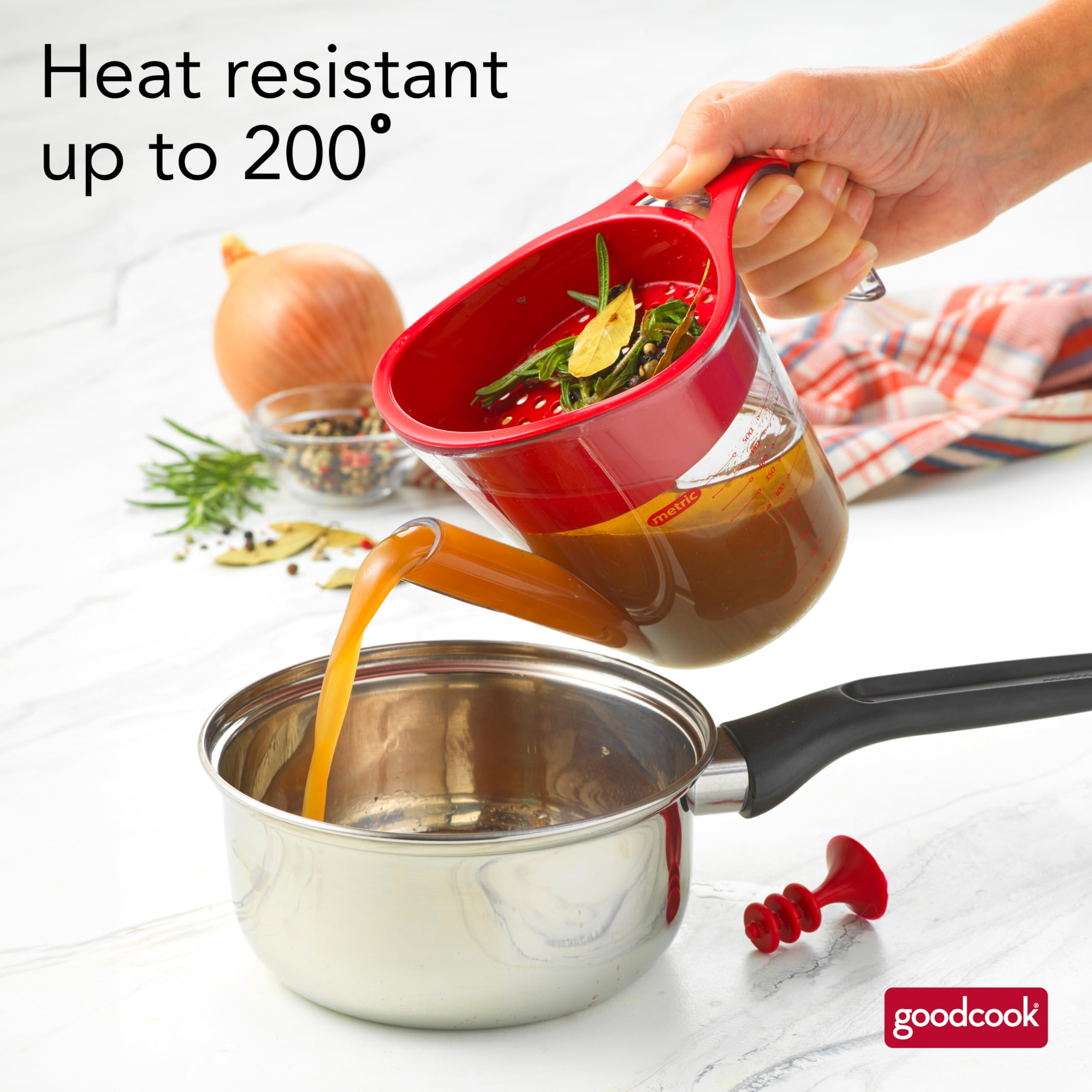 Mua GoodCook Everyday Fat Separator for Cooking, 2-Cup Heat-Resistant ...