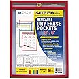 Amazon.com : C-Line Reusable Dry Erase Pockets, 6 x 9 Inches, Assorted ...