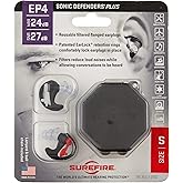 Amazon.com: SureFire EP4 Sonic Defenders Plus filtered Earplugs, triple ...