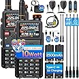 Amazon.com: BAOFENG 5RH PRO GPS Ham Radio 10W High Power, VHF/1.25M/UHF (4PSC Batteries, 8 ...