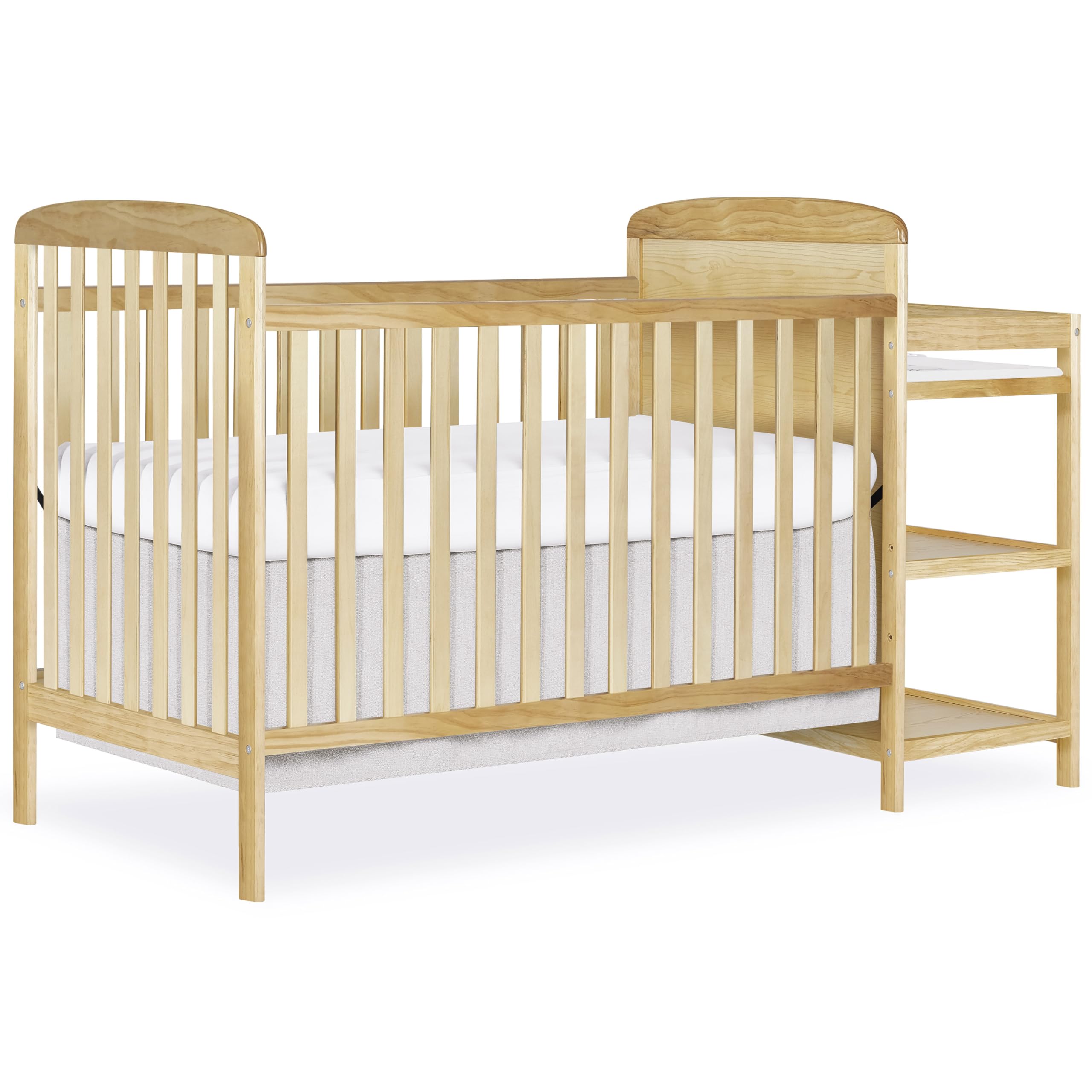 Dream On Me Anna 4-in-1 Full Size Crib and Changing Table Combo ...