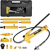Amazon.com: YELLOW JACKET 10 ton Porta Power Kit Hydraulic Ram Jack ...
