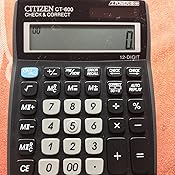 Citizen Desktop Calculator - CT 600J: Amazon.in: Office Products