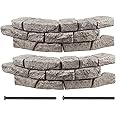 Amazon.com : RTS Home Accents Rock Lock Interlocking Border System ...