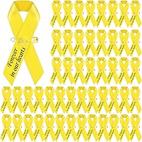 Amazon.com: 50 Pcs Cross Funeral Ribbons Memorial Ribbon Funeral Pins ...