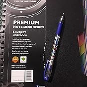 Luxor 5 Subject Single Ruled Notebook - B5, 70 GSM, 300 pages: Amazon ...