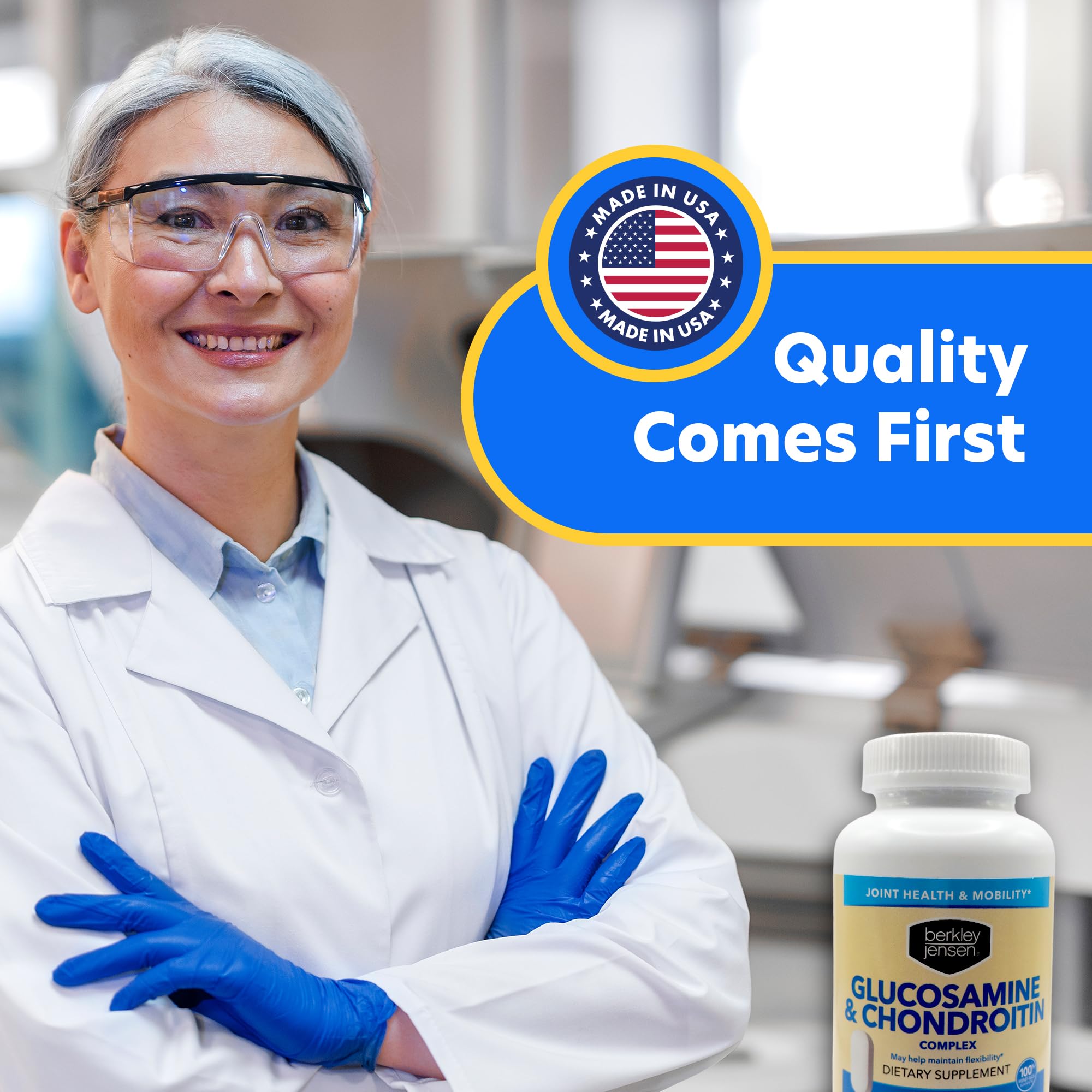 Mua Berkley Jensen Glucosamine Chondroitin MSM Boswellia Complex - Triple Strength Advanced ...