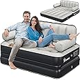 Amazon.com: YITAHOME Queen Size Inflatable Sofa Bed with Headboard and ...