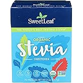 Amazon.com: SweetLeaf Organic Stevia Packets - Zero Calorie Stevia Powder, No Bitter Aftertaste ...