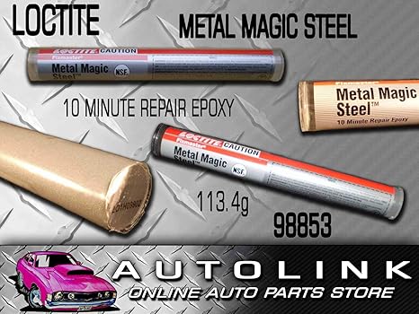 Loctite 209681 Gray 98853 Fix Master Metal Magic Steel Repair Epoxy ...