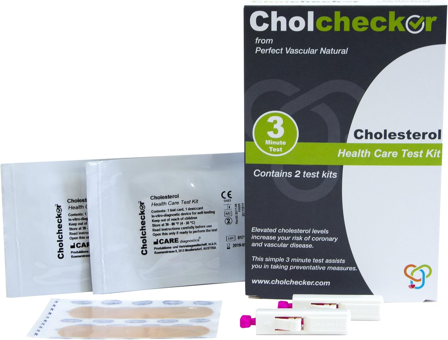 CE certified Cholchecker cholesterol home testing kit – BigaMart