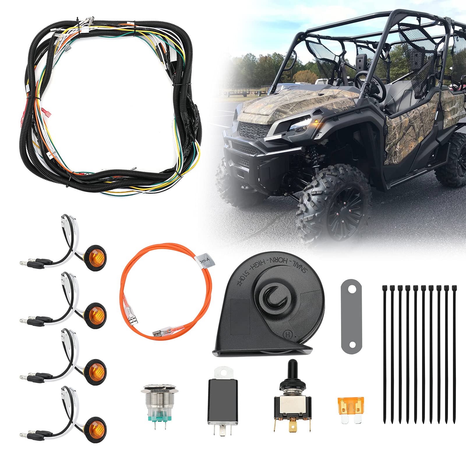 Mua KEMIMOTO UTV/ATV Turn Signal Kit, Street Legal Kit with Toggle ...