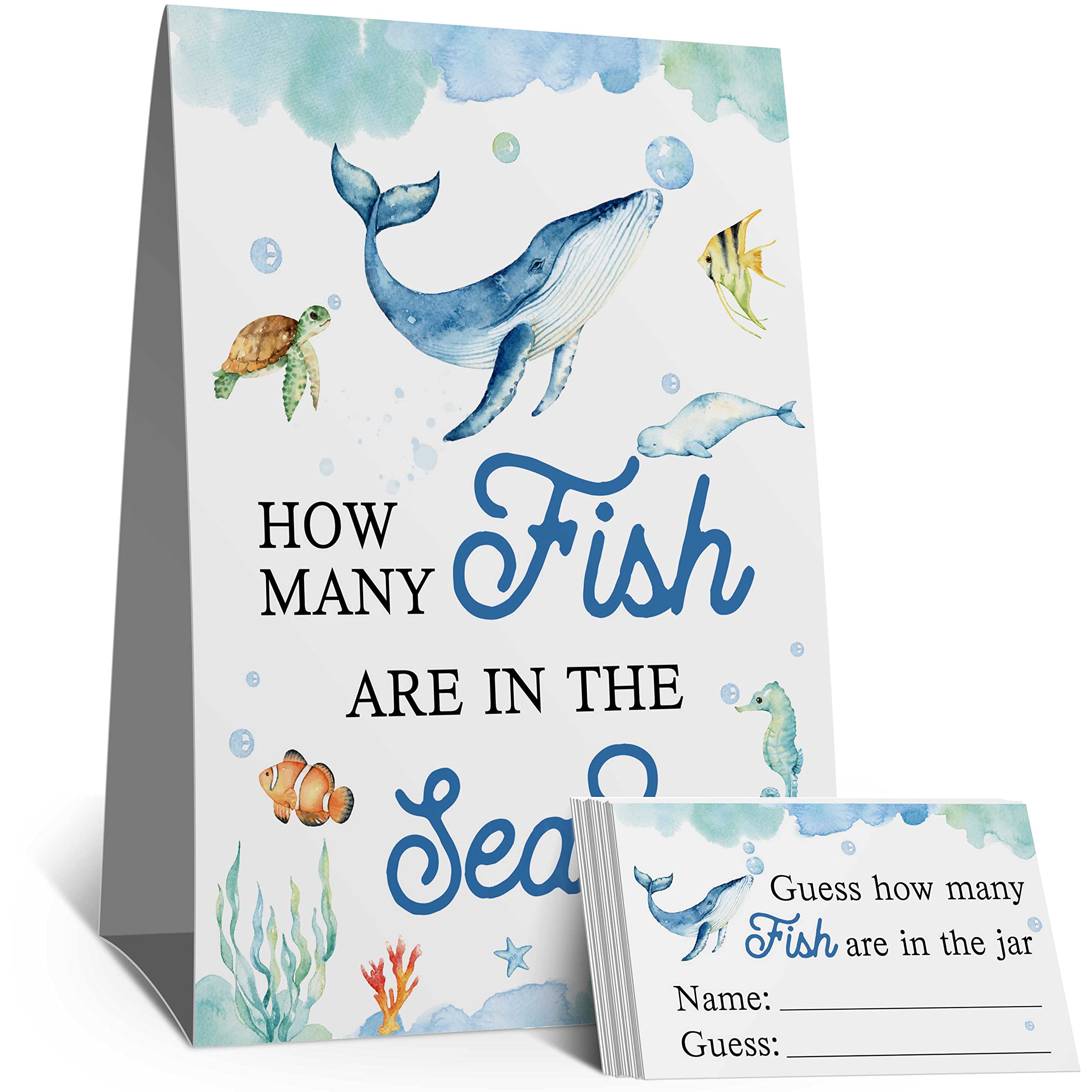 Mua Guess How Many Fish in the Sea Mermaid Party Game ,How Many Candy ...