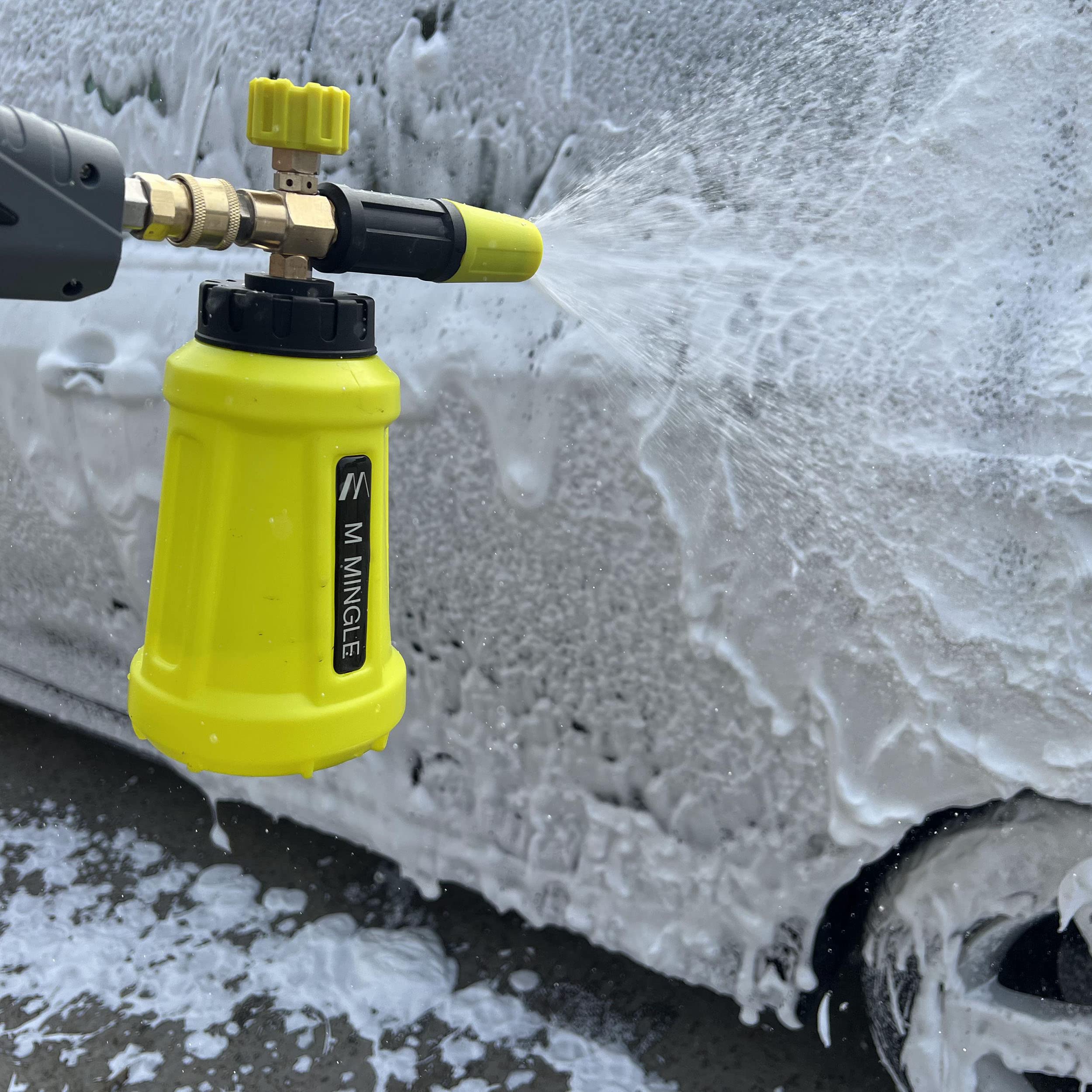 Mua M MINGLE Foam Cannon for Pressure Washer, Car Foam Sprayer with 1/4 ...