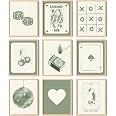 Amazon.com: 97 Decor Green Lucky Poster - Playing Card Wall Art, Poker ...