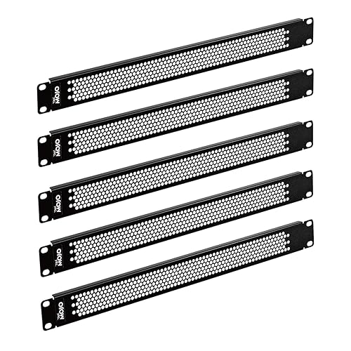 Tecmojo 1U Blank Panel, Metal Rack Blank Panel, Universal Rack Mount ...