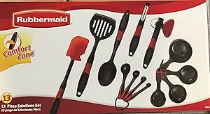 Amazon.com: Rubbermaid 13 Piece Solutions Set: Kitchen Tool Sets: Home ...