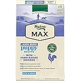 Amazon.com: NUTRO MAX Large Breed Puppy Recipe Dry Dog Food With Farm ...