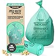 Amazon.com: MyEcoWorld Compostable Food Waste Bag - 48 Count - 100% BPI ...