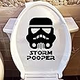 Amazon.com: MAZ DISTRIBUTIONS – Storm Pooper Sticker – Vinyl Toilet ...