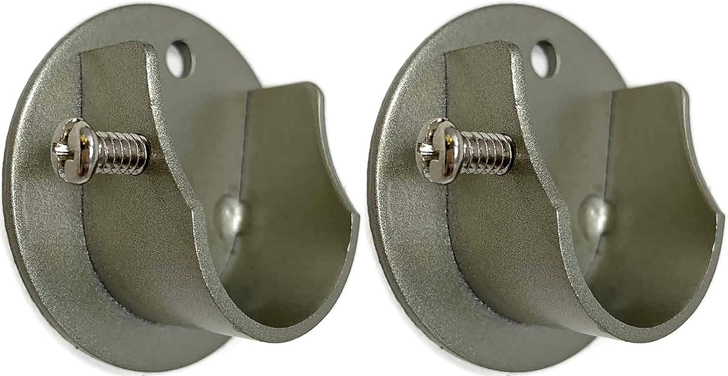 Amazon.com: Urbanest 7/8" to 1" Inside Mount Curtain Rod Bracket Socket ...
