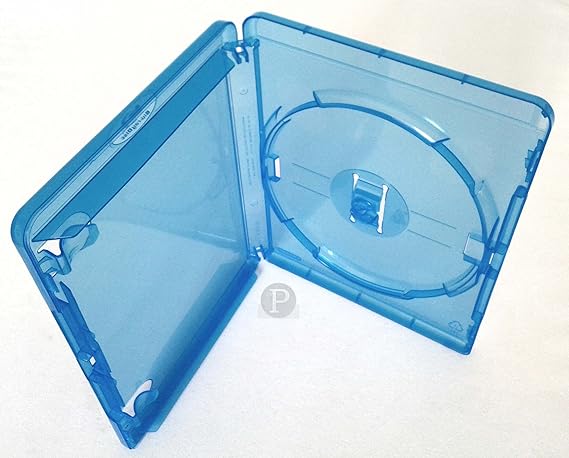 Amaray Blu-ray case(15mm spine) Single(20): Amazon.co.uk: Office Products