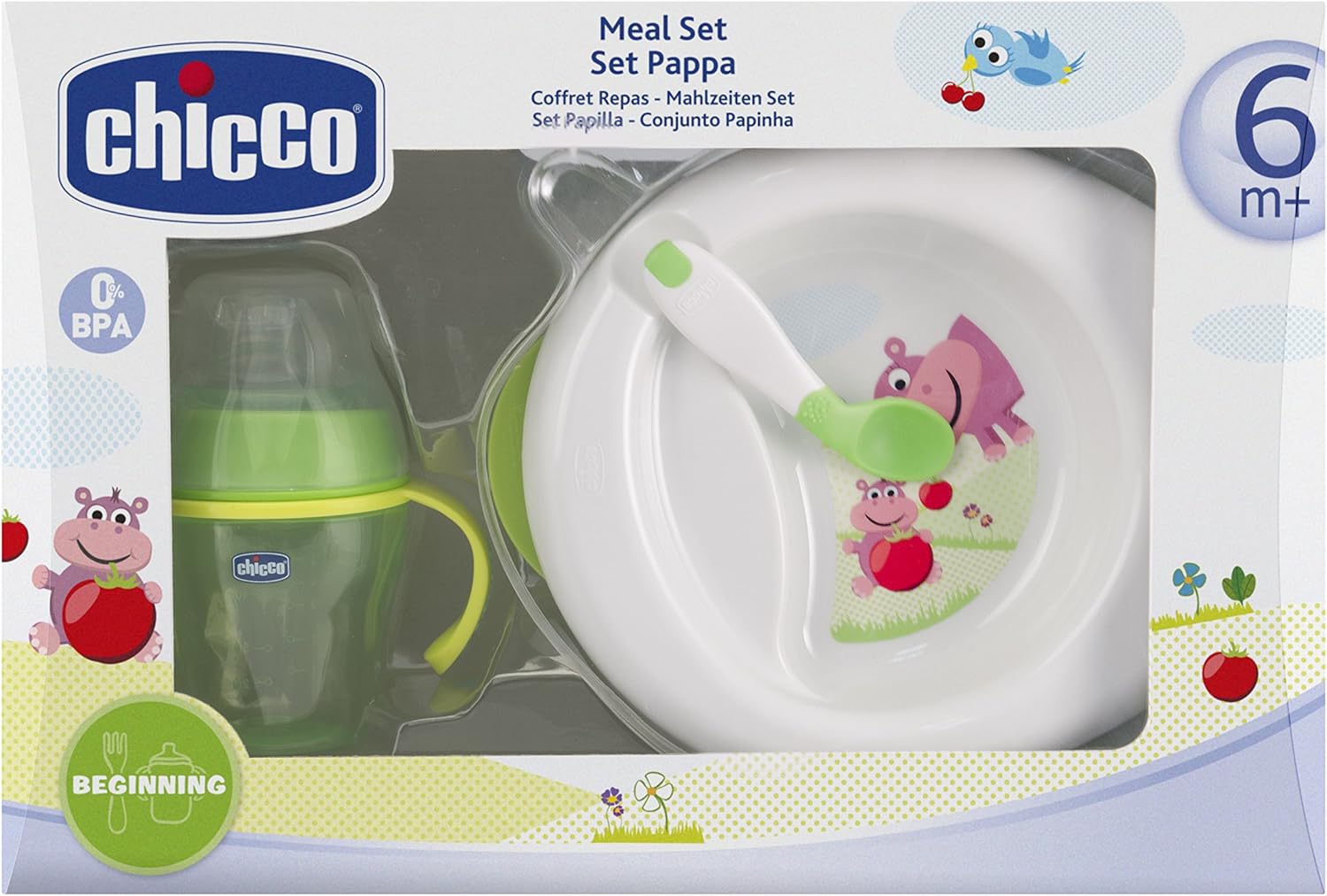 Chicco Meal Set Pappa 6m+: Amazon.co.uk: Baby
